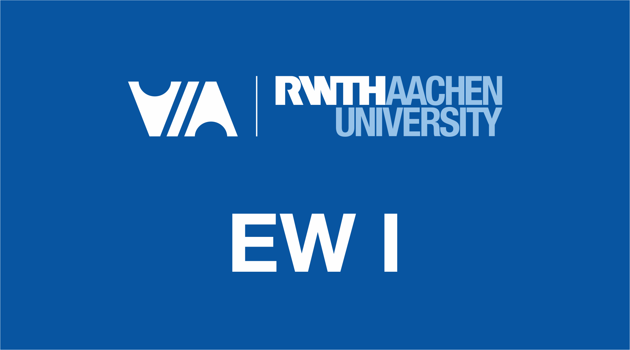 (VU) Eisenbahnwesen I | RWTHmoodle