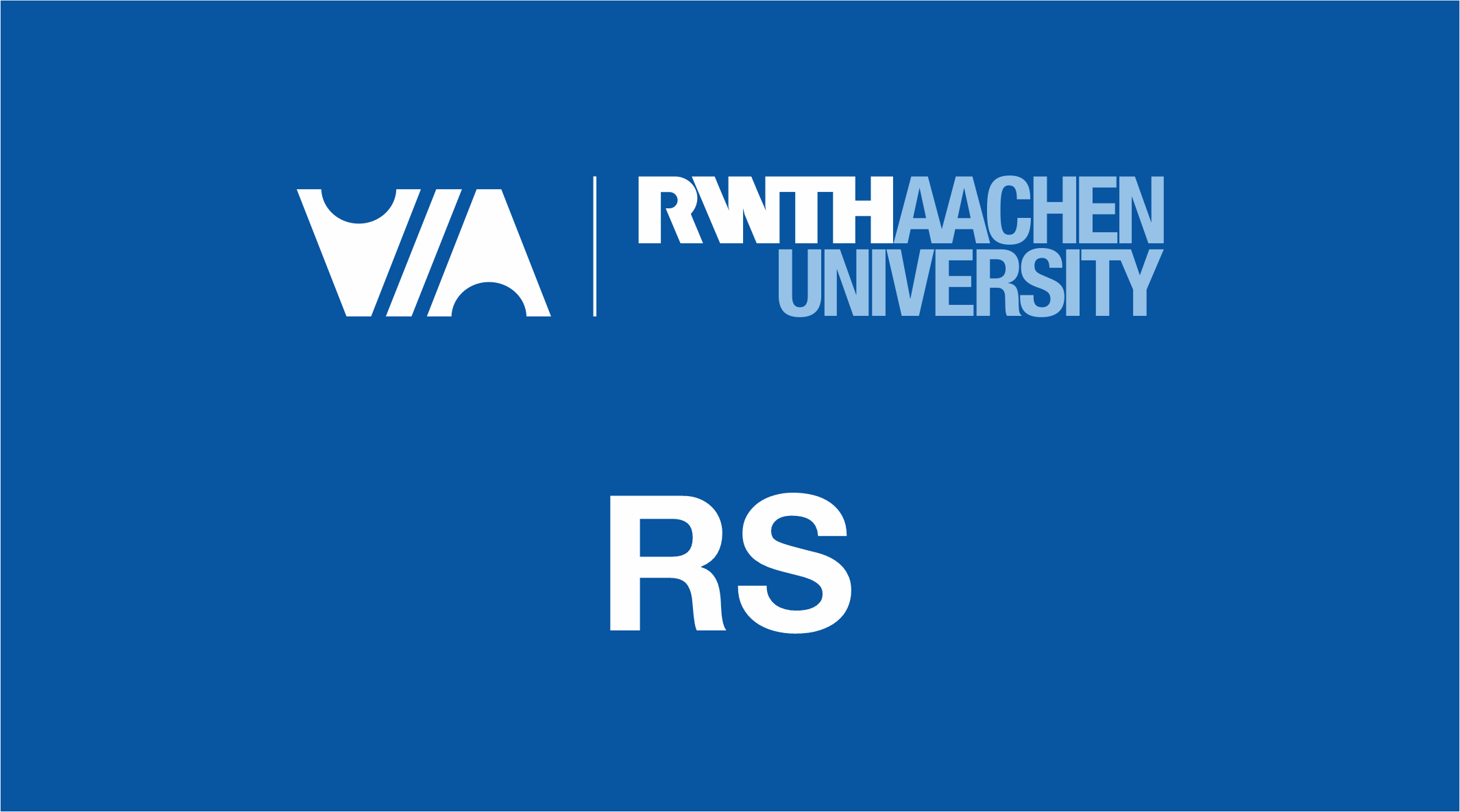 (VU) Railway Systems | RWTHmoodle